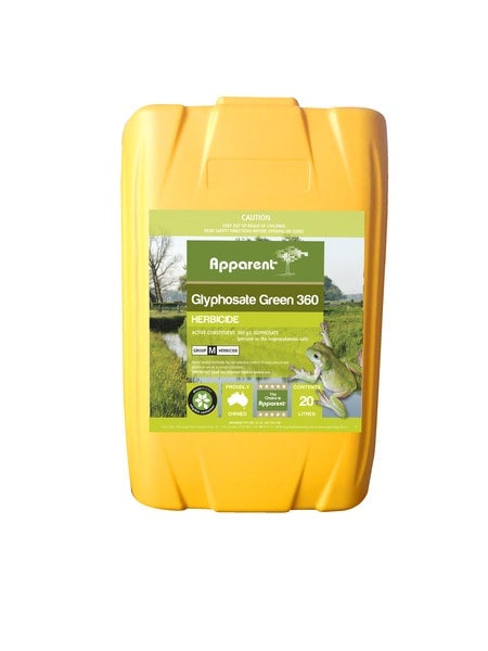 Apparent Glyphosate Green 360 - 20 L | Yarramalong Turf Supplies